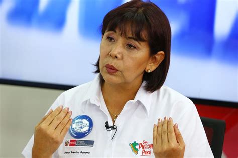 Crisis política renunció Nancy Tolentino titular de la Mujer y Poblaciones Vulnerables