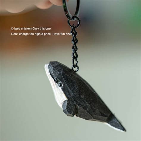 Keychain Mathcing Keychain Semoga Ikan Paus Yang Menjelma Sebagai