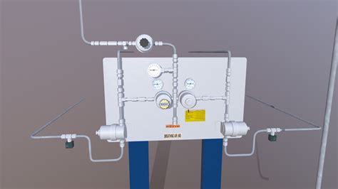 3d Flow Meter Turbosquid 2290550