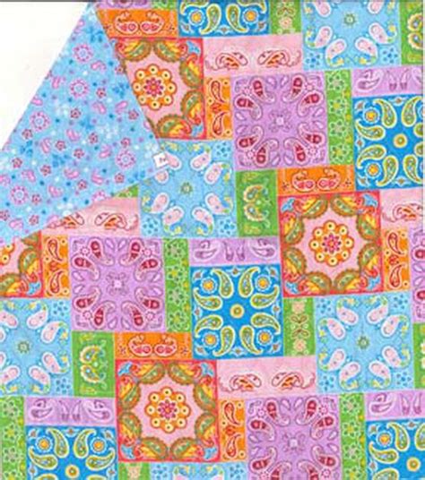 Fabric Traditions Patchwork Double Face Quilted Cotton Fabric Joann