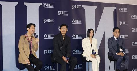 이정재 감독 헌트 제작보고회