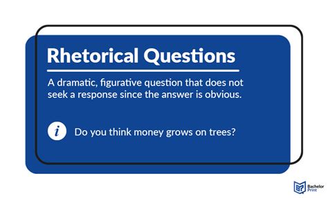 Rhetorical Question ~ Definition Examples And Meaning