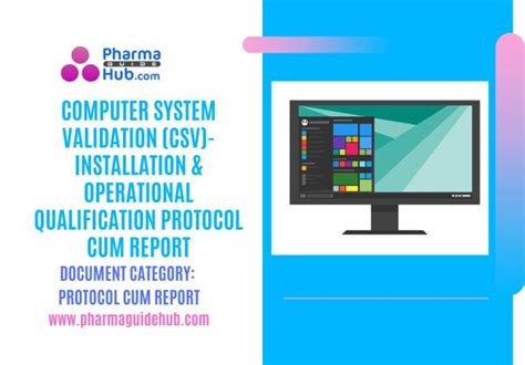 Computer System Validation Csv Installation And Operational
