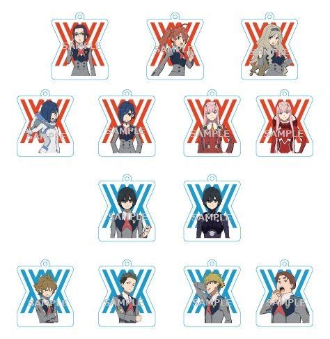 Darling In The Franxx Random Acrylic Key Chain Kyou Hobby Shop