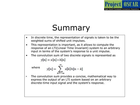 PPT Discrete Convolution Of Two Signals PowerPoint Presentation Free Download ID
