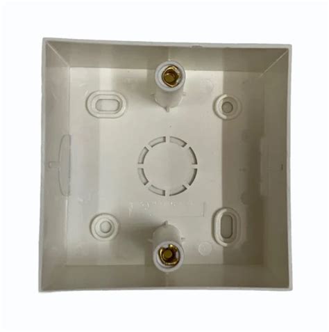 Generic 12 Module Pvc Surface Modular Electrical Box White Plain At