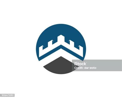 城堡向量插圖圖示向量圖形及更多中古時代圖片 中古時代 乾淨 企業 Istock