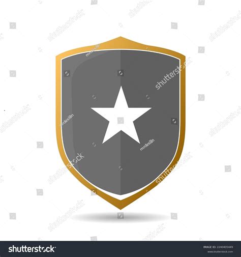 Shield Vector Element Graphic Design Security Stock Vector Royalty
