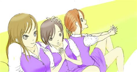 女の子 3ol休憩中 まるたまのイラスト Pixiv