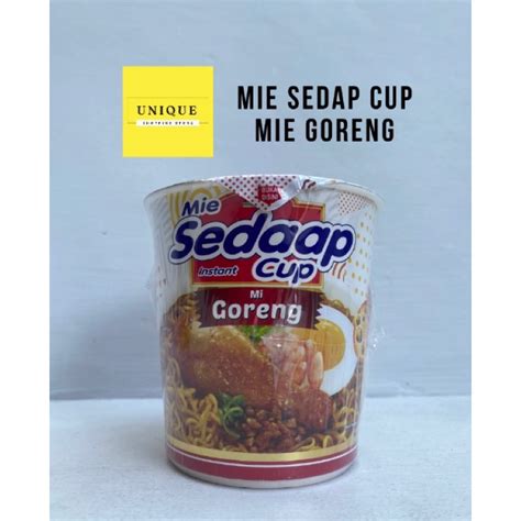 Jual MIE SEDAP CUP GORENG 85 GR Shopee Indonesia