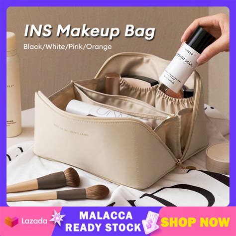 Makeup Bag Multifunction Man Women Nylon Pu Cosmetic Travel Bag Beauty