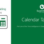 Time Intelligence In Data Modeling Part Dynamic Calendar With DAX In Power Pivot And Power BI