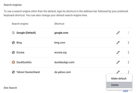 How To Change The Default Search Engine On Chrome Android Authority