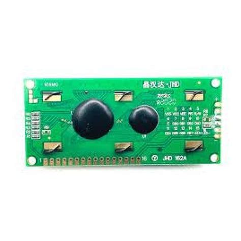 Original JHD 16x2 LCD Display Green Agarwal Electronics