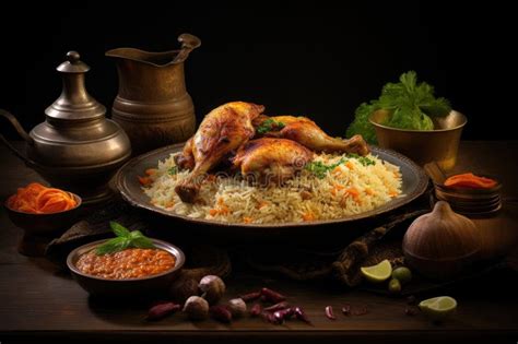 Chicken Mandi Stock Image Image Of Cuisine Currant 306685239
