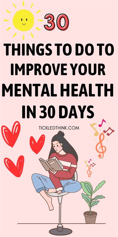 30 Day Mental Health Challenge Artofit