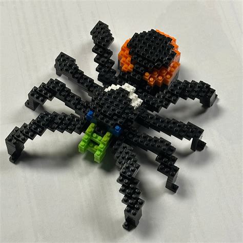 Jumping Spider Micro Morph Micro Block Model Inspired Passion Productions