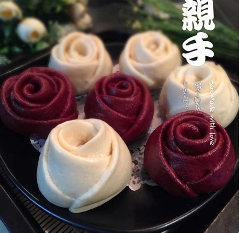 【玫瑰花馒头的做法步骤图，玫瑰花馒头怎么做好吃】十月佳梅下厨房