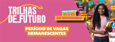 Abertas As Inscrições Para As Vagas Remanescentes Da 5ª Edição Do