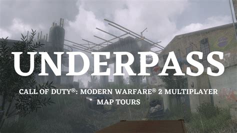 Call Of Duty® Modern Warfare 2 Tour Of Multiplayer Map Underpass Xbox
