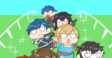 スマブラ 【再版】すまぴょい伝説 塩菜のマンガ 漫画 ギャグ クロスオーバー Pixiv