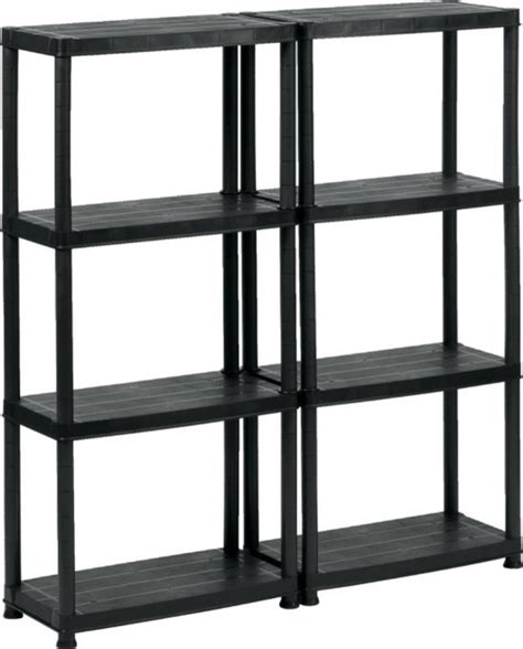 Set Van 2 Zwarte Plastic Planken