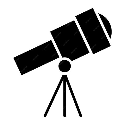 Premium Vector Telescope Vector Illustration