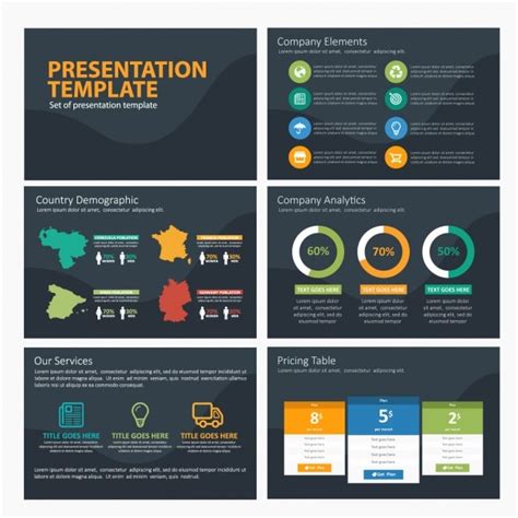 Vetores E Ilustrações De Infograficos Powerpoint Para Download Gratuito