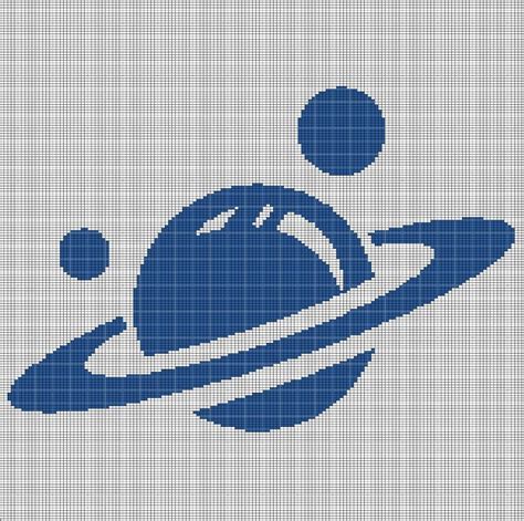 Planets Crochet Afghan Pattern Graph