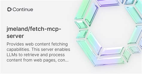 Jmelandfetch Mcp Server