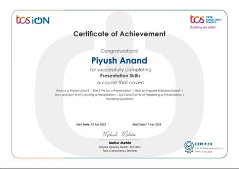 Piyush Kumar Anand On Linkedin Certification Professionaldevelopment