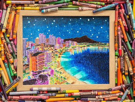 Crayola Crayon Art