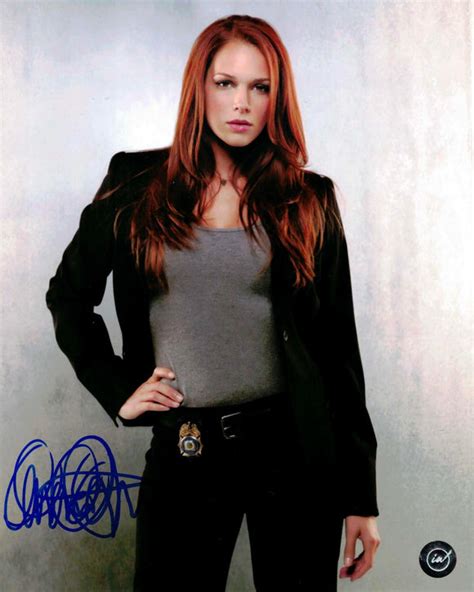 Amanda Righetti The Mentalist Autographed 8x10 Photo Icon Autographs