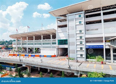 Bus Station Tbs Terminal Bersepadu Selatan In Kuala Lumpur Malaysia