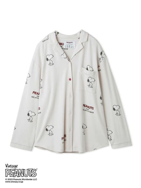 젤라또피케 스누피 캐릭터 잠옷세트 여성잠옷 실크 파자마 에이블리