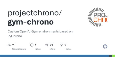 GitHub Projectchrono Gym Chrono Custom OpenAI Gym Environments Based