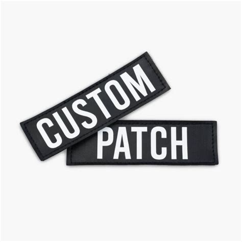Sublimated Velcro Name Patch B2bcut