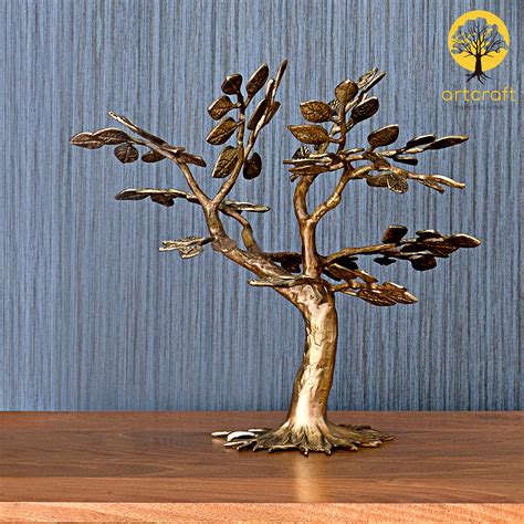 3d Tree Table Decor 100 Made From Brass Artcraft