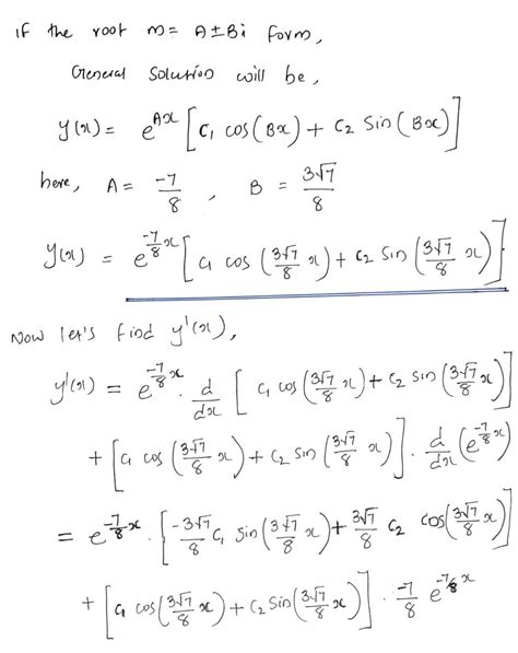 Solved Find The Real Valued Solution To The Initial Value Problem