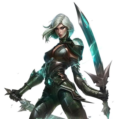 Premium Photo A Woman With A Sword And A Sword