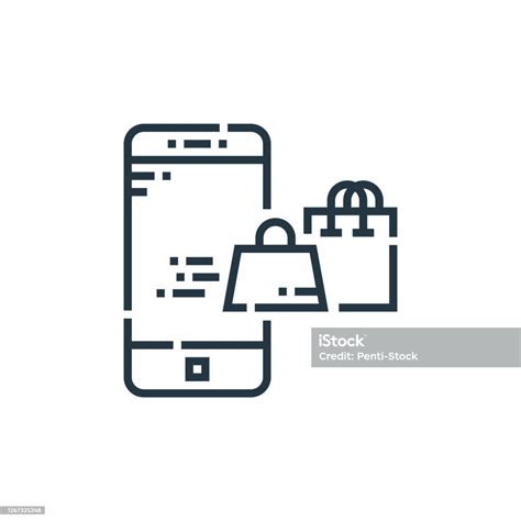 흰색 배경에 격리 된 쇼핑 백 벡터 아이콘입니다 개요 웹 사이트 디자인 및 모바일 응용 프로그램 개발을위한 얇은 라인 쇼핑 백 아이콘 얇은 라인 쇼핑 가방 개요 아이콘 벡터