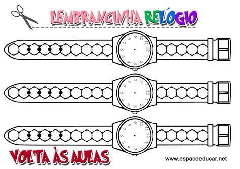 Relogio Volta As Aulas Para Imprimir Fdplearn