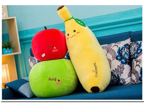 Buy Giant Fruit Red Apple Plush At Mighty Ape Nz