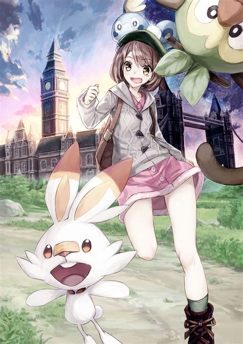 Pokemon Sword And Shield Female Protagonist New Pokemon Game Pokemon