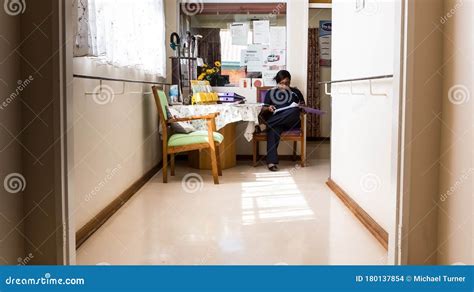 Female Nurse Wearing Personal Protective Equipment Ppe In The Hospital