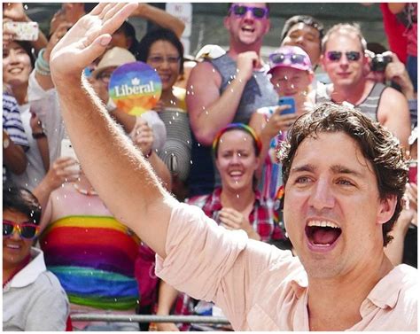 Justin Trudeau Marching In Torontos Pride Parade Is Everything