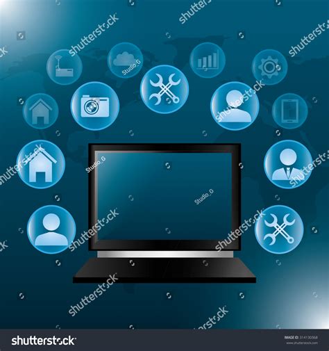 Lptop Icon Over 1 Royalty Free Licensable Stock Illustrations And Drawings Shutterstock