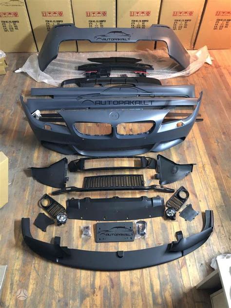 BMW Serija F Prelci Lci M Perfomance Apdailos Komplektas Paketas Aut M A