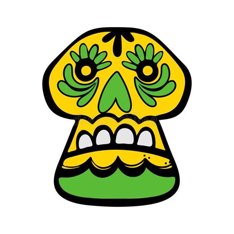 Cr Neo Mexicano Del Az Car Ilustraci N Del Vector Ilustraci N De
