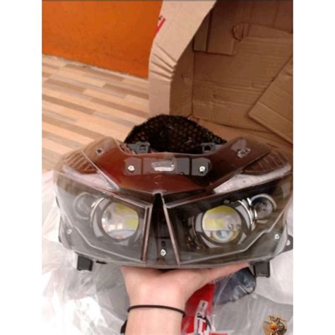 Jual Sepaket Reflektor Projie Led Proji Honda Vario 125 150 Led Old